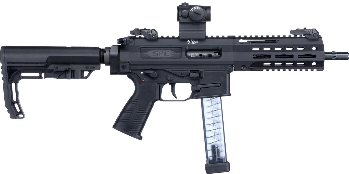 Halbautomat, B&T, SPC9, Kal. 9mm Para/Luger/9x19, mit AR-Schaft ...